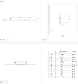 Eglo 900572 - LED RGBW Stmívatelné stropní svítidlo BORDONARA LED/36W/230V + DO