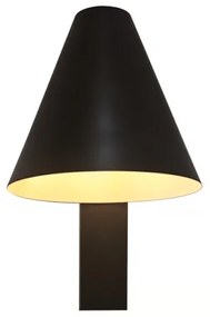 Nordlux - Nástěnná lampa s USB WILMER 1xE14/40W/230V černá
