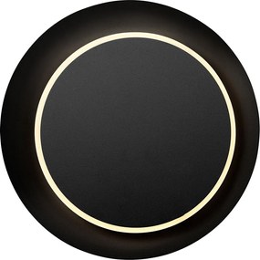Toolight Toolight, nástěnné LED svítidlo 20cm, 10W, 3000K, LHJ082-W, černá, OSW-60040