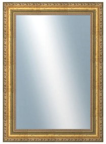 DANTIK - Zarámované zrcadlo - rozměr s rámem cca 50x70 cm z lišty KLASIK zlatá (2824)