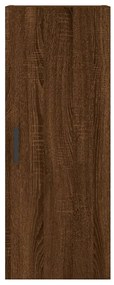 Skříň highboard hnědý dub 34,5 x 34 x 180 cm kompozitní dřevo,  3198864