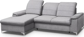 Nábytkáři ORFA BENETON MINI - Levá rohová sedací souprava - látka Světle šedá Zetta 302 Light grey - kolekce &quot;MRS&quot;(Bergamo mini)(K250)