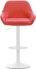 Barová židle Katherine červená
