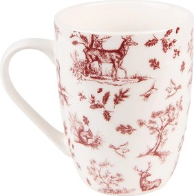Porcelánový hrnek Pretty Forest - 12*8*10 cm / 300 ml