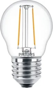 Philips CorePro LEDLuster P45 E27 / LED žárovka / 2 W / 250 lm / 2700