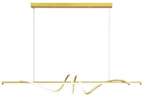 Toolight Závěsné LED osvětlení E7 LHJ024-CP 120 cm zlaté