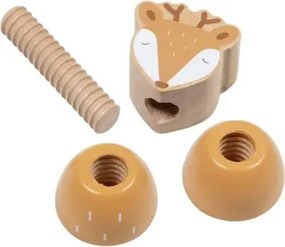 GOKI Dřevěné figurky Kamarádi z lesa / Dřevěné figurky