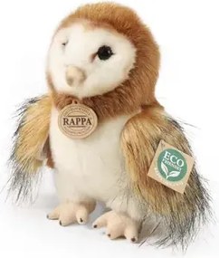 Rappa Plyšová sova pálená 20 cm / ECO-FRIENDLY / od 0 let
