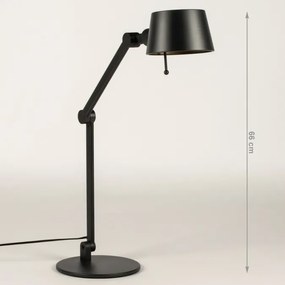 Stolní designová lampa Niki Black