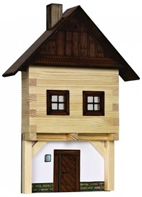 Walachia Dřevěná slepovací stavebnice Radnice na zeď