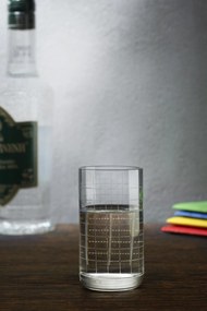 Sklenice a skleničky Finesse Grid vysoké 350 ml 4 ks