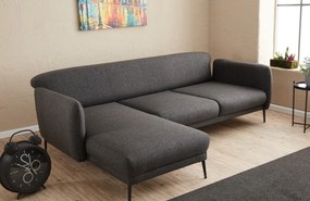 Hanah Home Rohová pohovka VENUS antracitová levá 825BLC2763