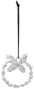 Vánoční ozdoba Holly Silver 7 cm Rosendahl