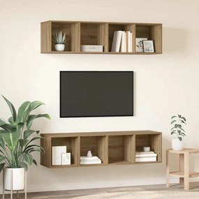 Sestava TV skříněk 2 ks Artisanový dub Kompozitní dřevo 3393527