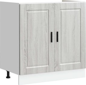 Skříňka pod dřez Porto 2 ks Šedá 80 x 46 x 81,5 cm 3315027