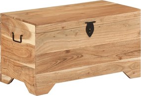 Úložná truhla masivní akáciové dřevo 328294