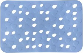 Spirella DROPS protiskluzová podložka do vany modrá / PVC / 53 x 35 cm
