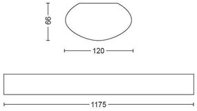 Philips 31247/31/P0 -LED Technické zářivkové svítidlo AQUALINE LED/50W/230V IP65