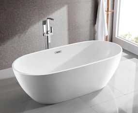Aqualine, DOURO volně stojící vana 180x80 cm, bílá, E1880