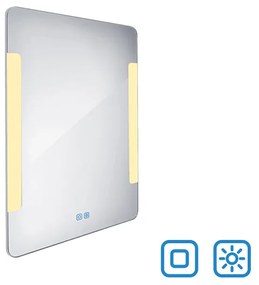 Nimco LED zrcadlo 600x800 se dvěma dotykovými senzory - ZP 18002VX