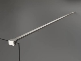 Mexen jednoduchý držák pro sprchovou stěnu 6-8 mm, kartáčovaný nikl - 800-01-97
