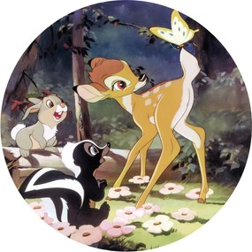 Komar Samolepicí vliesová fototapeta Dot Bambi Butterfly pr. 125 cm