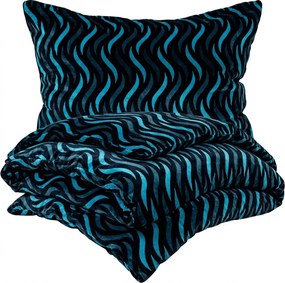 4Home Povlečení Wave mikroflanel, 140 x 220 cm, 70 x 90 cm