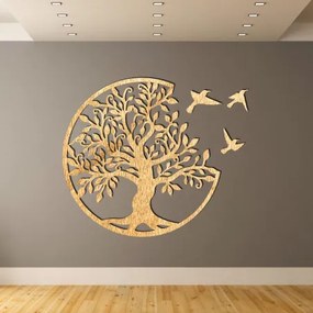 Dřevěný strom života se třemi letícími ptáky | SENTOP PR0513