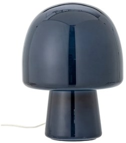 OnaDnes -20% Modrá skleněná stolní lampa Bloomingville Paddy