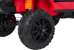 Elektrické autíčko Jeep Monster červené