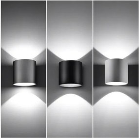 Nástěnné svítidlo SOLLUX Orbis 1 G9 1x40W bez zdroje SL.0048 černá