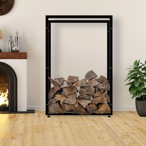 Stojan na palivové dřevo Keri V2 25x100x150 – černá