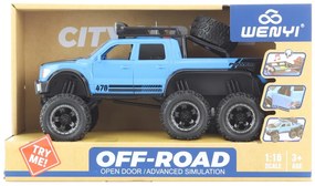 Jeep modrý baterie