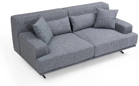 Designová sedačka Kessya 200 cm šedá