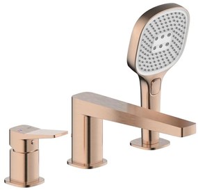 KFA Armatura 4525-210-34 - Vanová baterie 3-otvorová MALAGA rose gold 4525-210-34