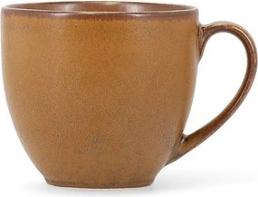 Hnědý porcelánový šálek na cappuccino 200 ml Ovio – BonBistro