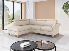 XXXLutz ROHOVÁ SEDAČKA, textil, krémová Sit & More - Sedací soupravy - 00014402572Z