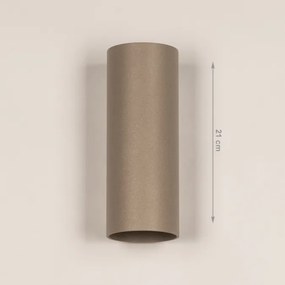 Nástěnné venkovní svítidlo Canno 21 Dark Taupe IP65
