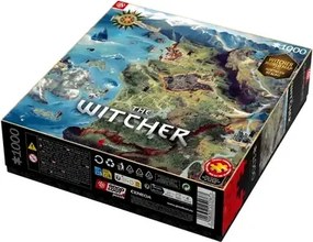 CEN Puzzle Good Loot Gaming - The Witcher: The Northern Realms Map / 1