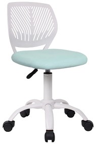 Kancelářská židle SELVA Tempo Kondela Bílá / modrá
