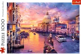 TREFL Puzzle Kouzlo Benátek / 1000 dílků / 68,3 x 48 cm / Děti a dospě