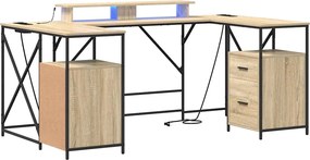 Stůl Sonoma dub Kompozitní dřevo 182 x 101 x 87,5 cm 3376137