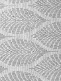 NORTHRUGS, Kusový koberec Duet Liora 106246 White/Gray - na ven i na doma, 200x290, šedá, chodba / předsíň