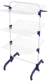 Leifheit - Sušák na prádlo Comfort Tower 420, bílá/modrá 81529