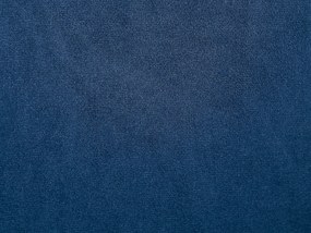 Noční stolek sametový modrý SEZANNE Beliani