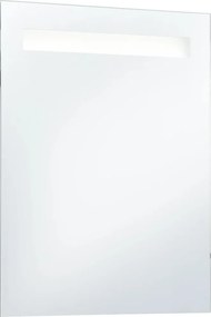 vidaXL Koupelnové nástěnné zrcadlo s LED osvětlením 60 x 80 cm [144709]