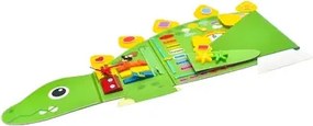 2KIDS TOYS Activity board Dinosaurus / Senzorická deska / textilní / o