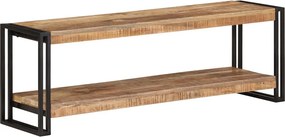 TV stolek 120 x 30 x 40 cm hrubé mangovníkové dřevo 320679