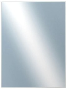 DANTIK - Zarámované zrcadlo - rozměr s rámem cca 60x80 cm z lišty Hliník bílá | P273-027 (7273027)