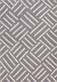 Oriental Weavers, Kusový koberec Portland 4601/RT4V, 80x140, šedá, chodba / předsíň